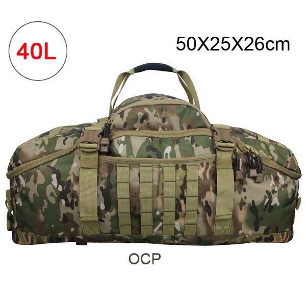 40L 60L 80L Men Army Sport Gym Bag Military Tactical Waterproof ...